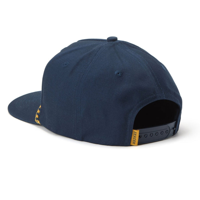 Los Rios Canvas Snapback Navy – Seager Co.
