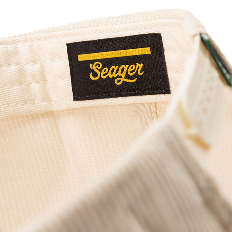 Los Rios Corduroy Snapback Natural/Green – Seager Co.
