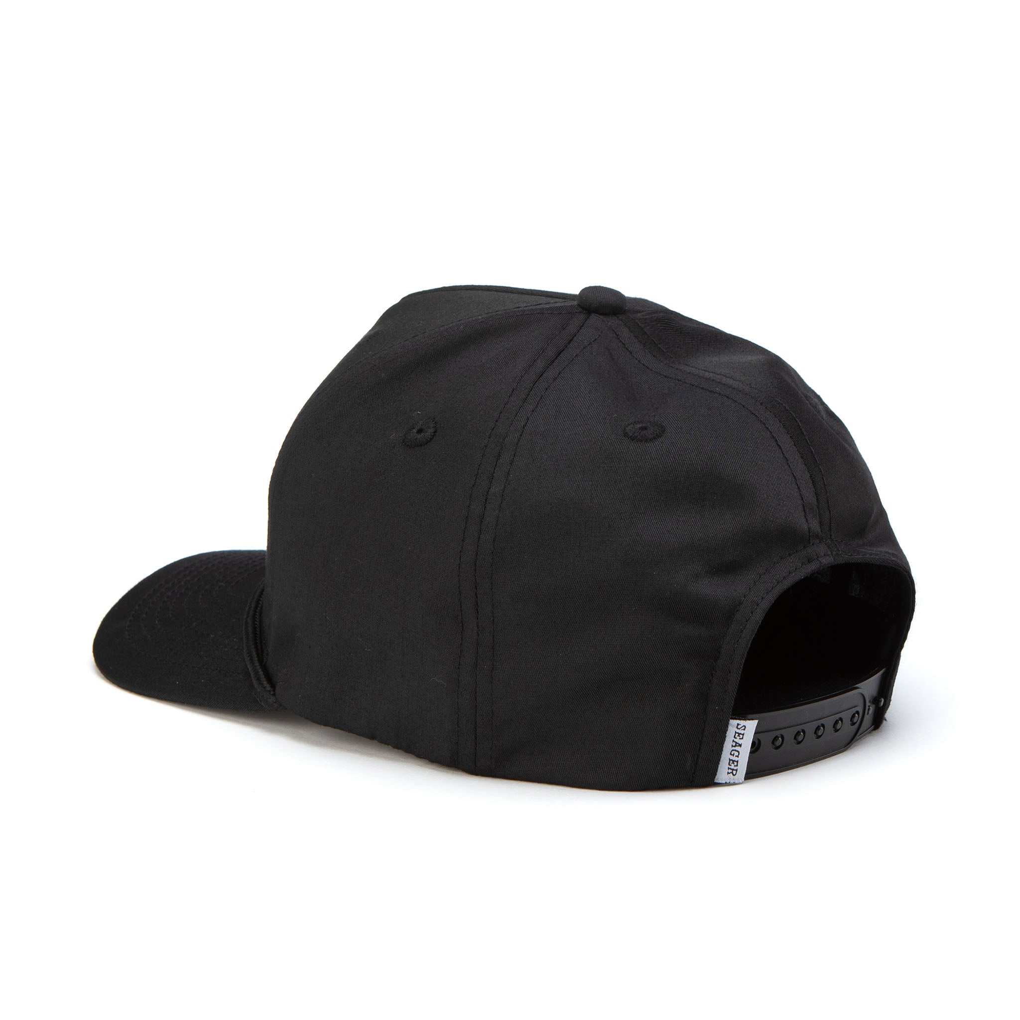 Branded Snapback Black | Seager Co.