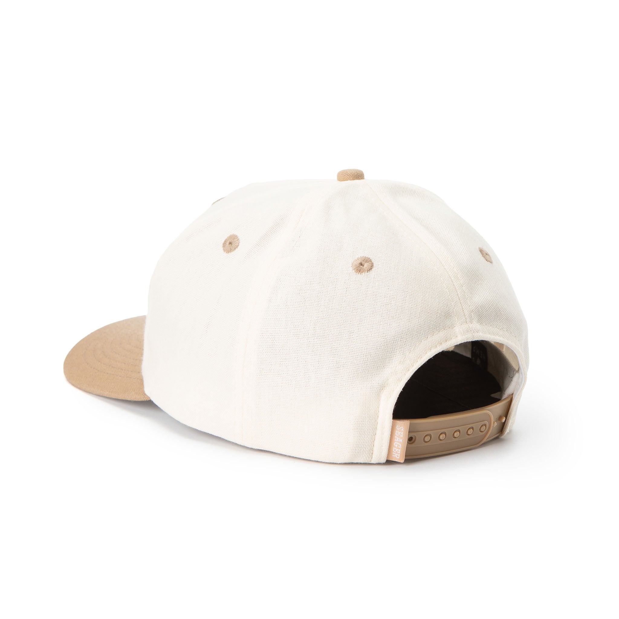 Uncle Bill Snapback Cream/Khaki | Seager Co.
