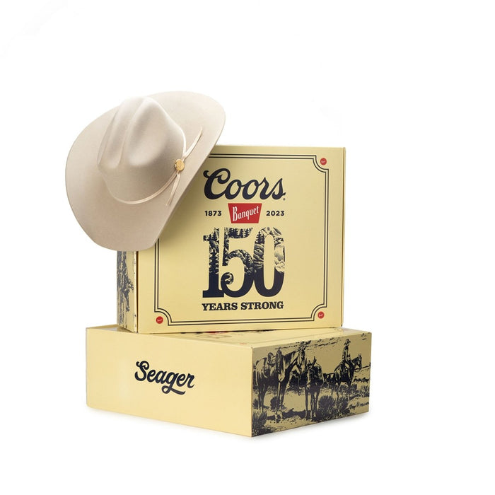 Seager x Coors Banquet Longhorn 4X Hat Stone – Seager Co.