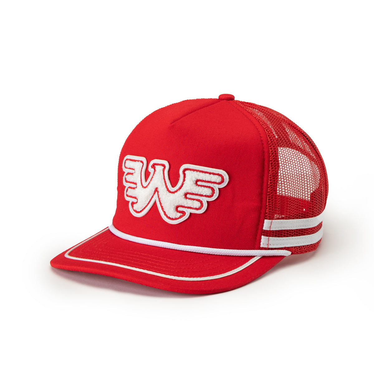 Seager x Waylon Jennings Flying W Snapback Red | Seager Co.